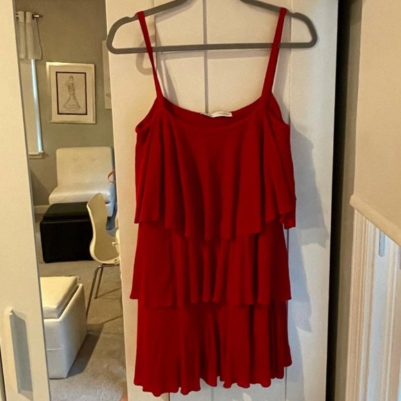 Zara | Dresses | Zara Ruffle Dress | Poshmark